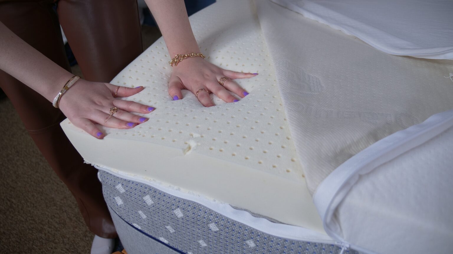 Brooklyn Bedding Talalay Latex Mattress Topper Review (2025) | Sleepopolis